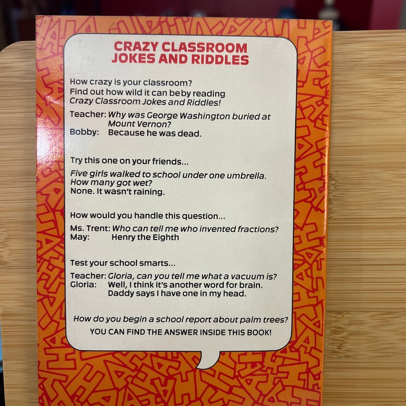 Crazy Classroom Jokes and Riddles
