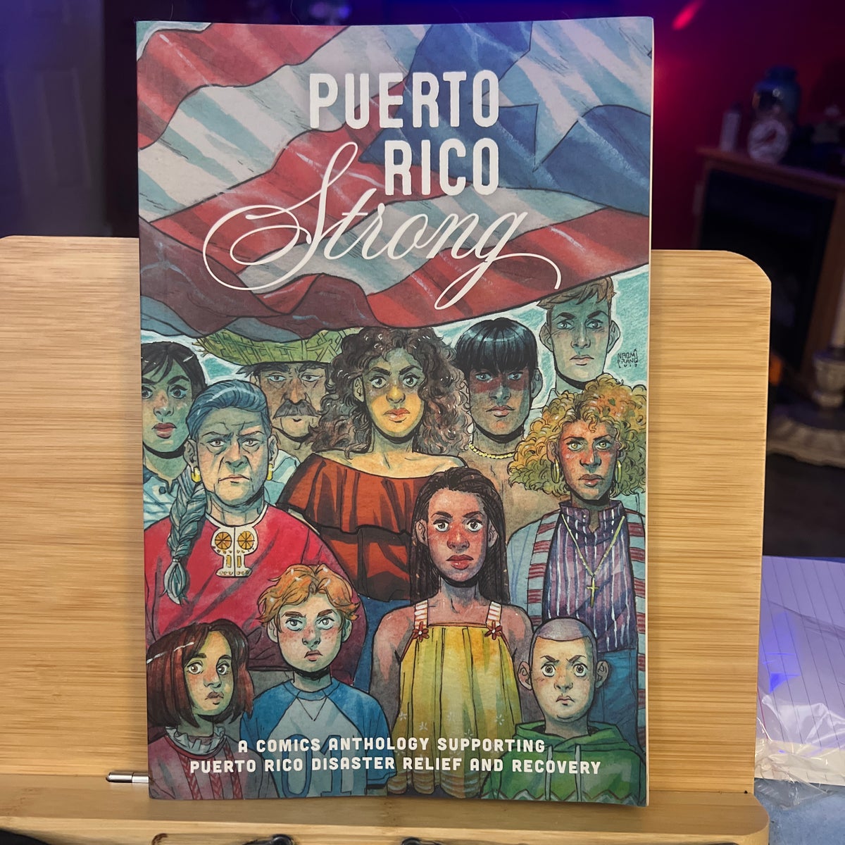 Puerto Rico Strong by Hazel Newlevant