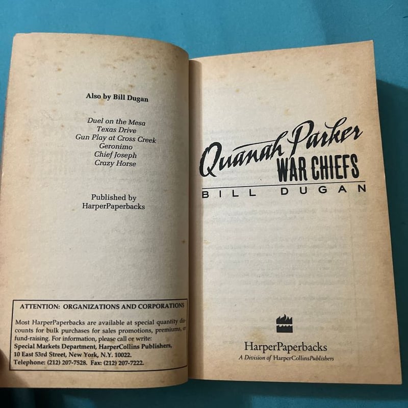 Quanah Parker by Bill Dugan, Paperback | Pangobooks