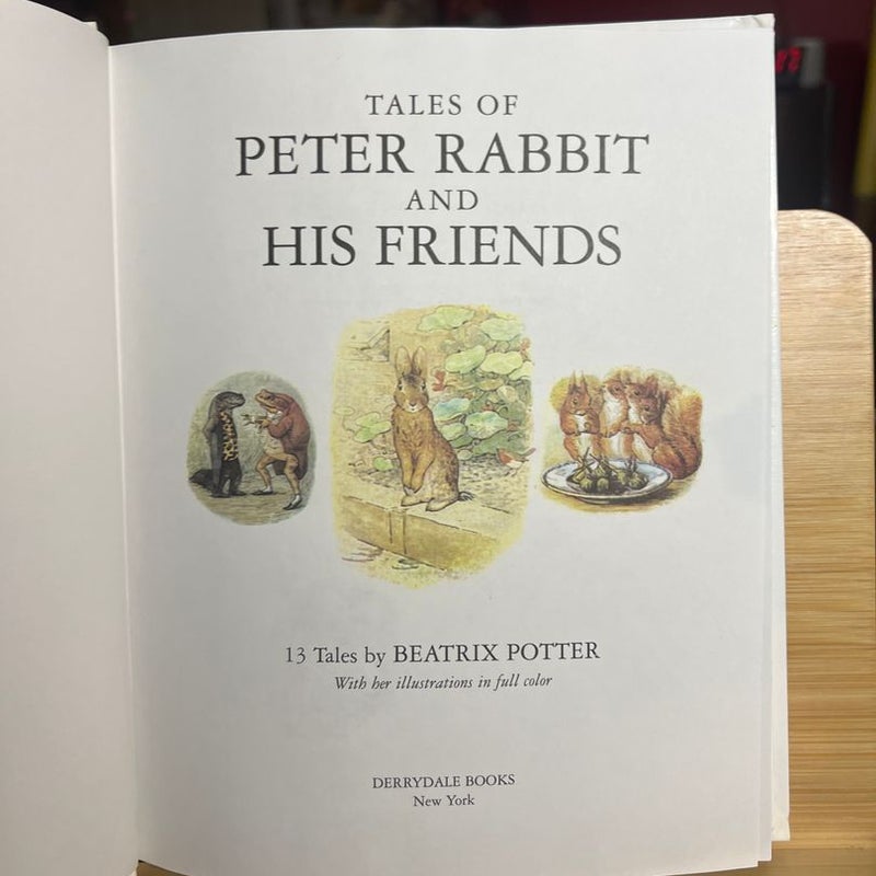 Tales of Peter Rabbit and His Friends by Beatrix Potter, Hardcover ...