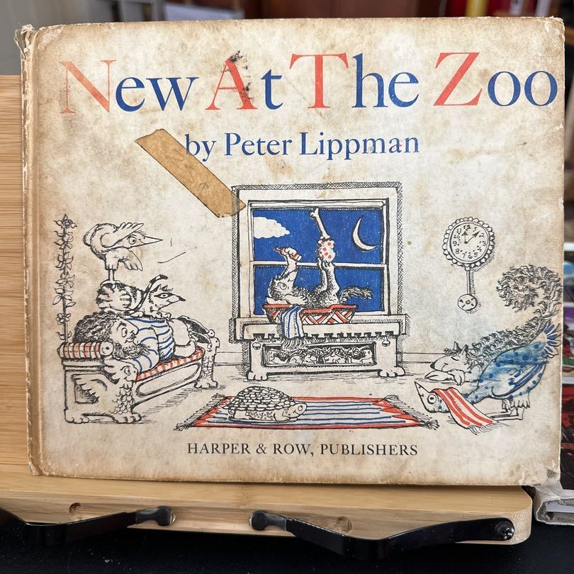New at the Zoo by Peter Lippman, Hardcover | Pangobooks