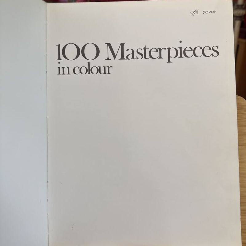 100 Masterpieces in Colour by Christopher Wood, Hardcover | Pangobooks