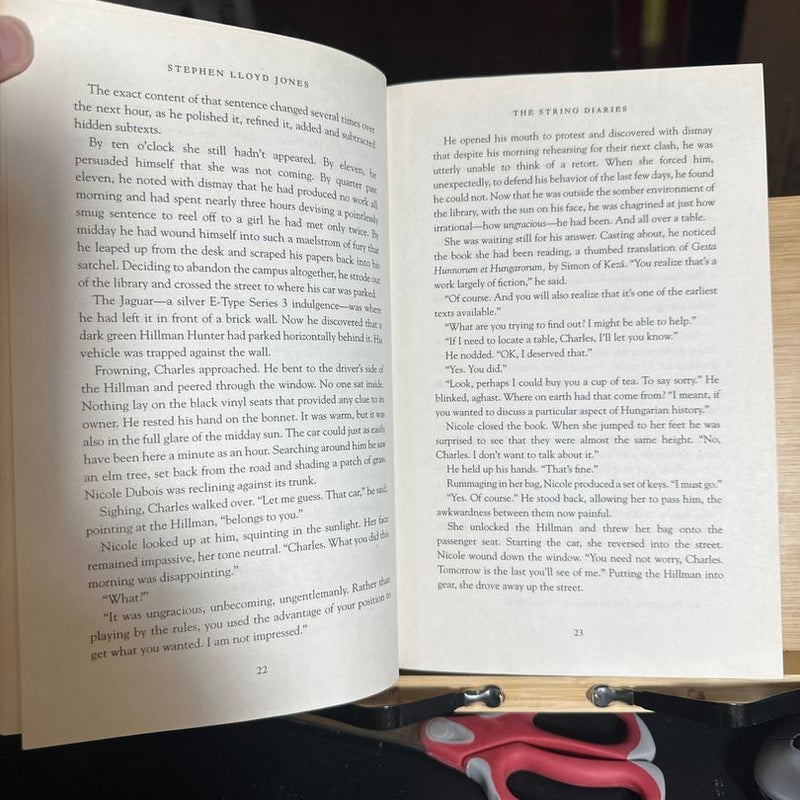 The String Diaries by Stephen Lloyd Jones, Hardcover | Pangobooks