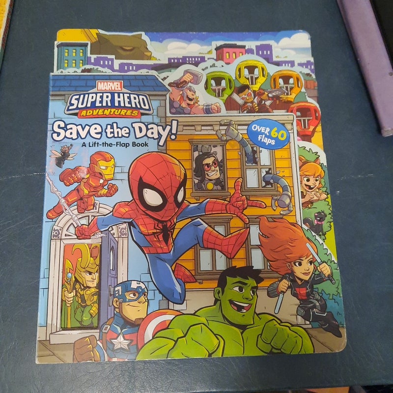 Marvel Super Hero Save the Day Flap Book by MARVEL , Hardcover | Pangobooks