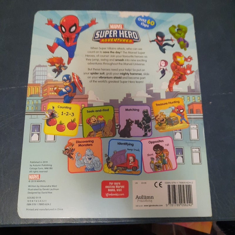 Marvel Super Hero Save the Day Flap Book by MARVEL , Hardcover | Pangobooks