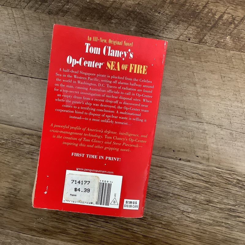 Sea of Fire by Tom Clancy, Paperback | Pangobooks