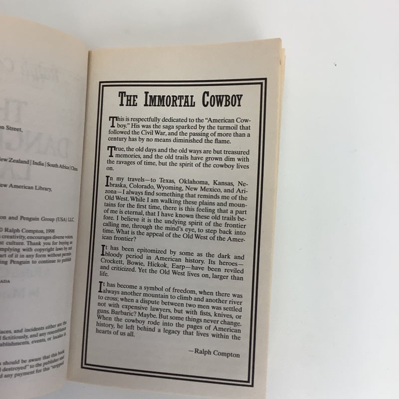 Ralph Compton the Dangerous Land by Marcus Galloway, Paperback | Pangobooks