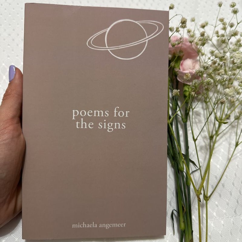 Poems for the Signs by Michaela Angemeer