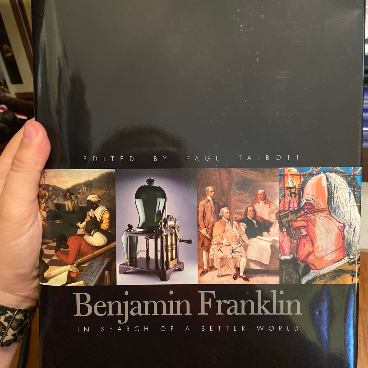 Benjamin Franklin by Page Talbott