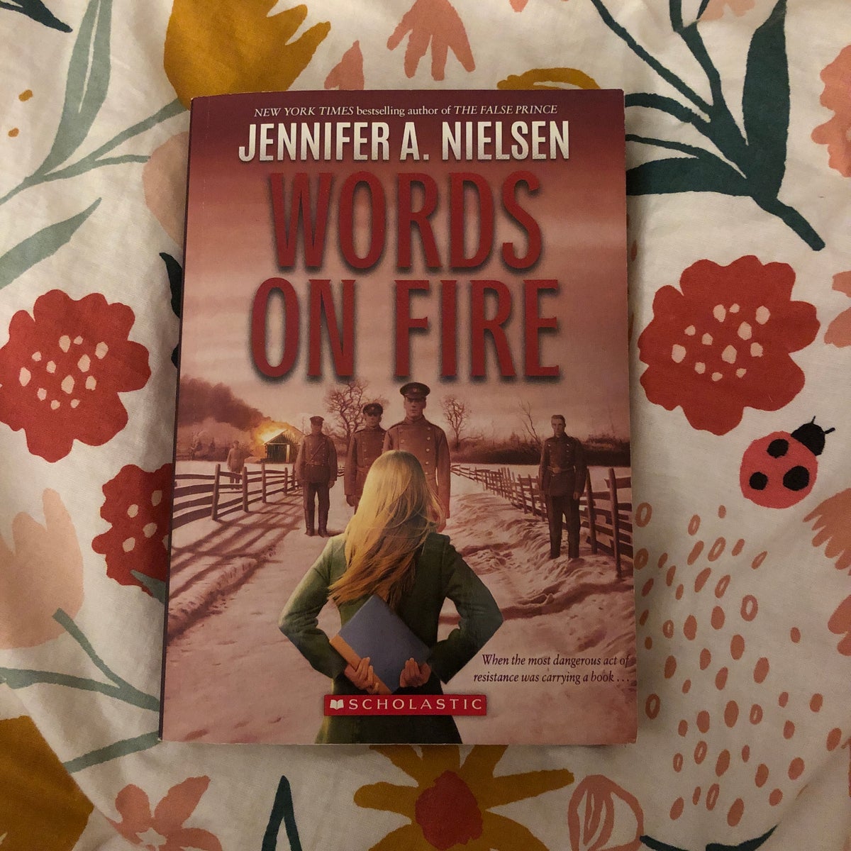 Words on Fire by Jennifer A. Nielsen