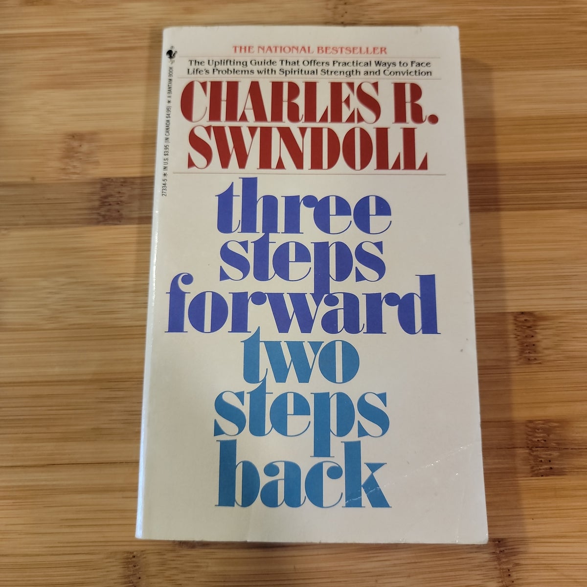 Three Steps Forward, Two Steps Back by Charles Swindoll, Paperback ...