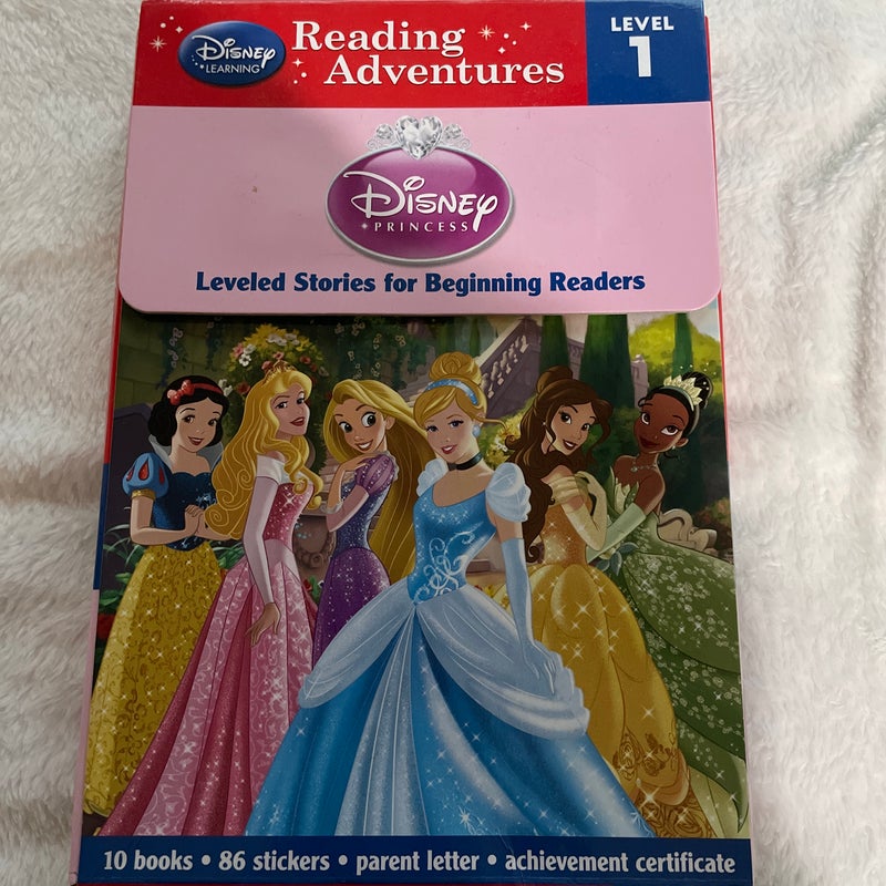 Disney Princess Reading Adventures Disney Princess Level 1 Boxed Set by ...
