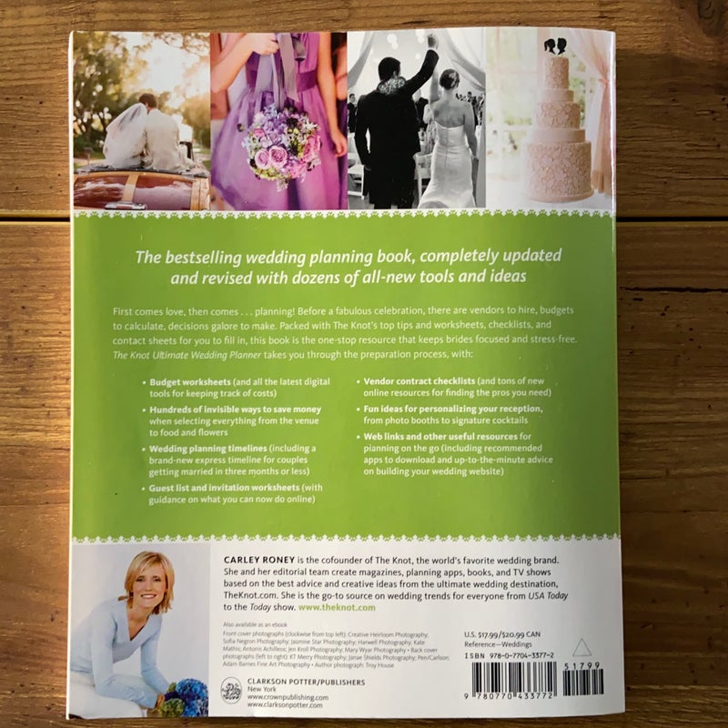 The Knot Ultimate Wedding Planner [Revised Edition] by Carley Roney