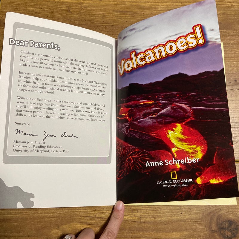National Geographic Readers: Volcanoes! by Anne Schreiber