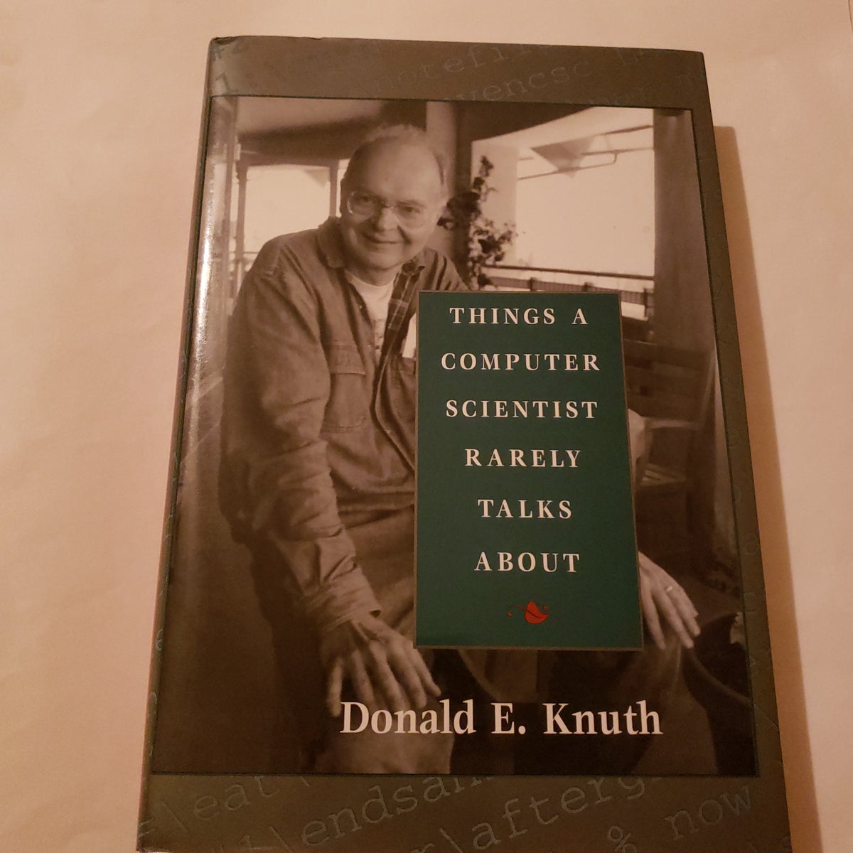 Things a Computer Scientist Rarely Talks About by Donald E. Knuth