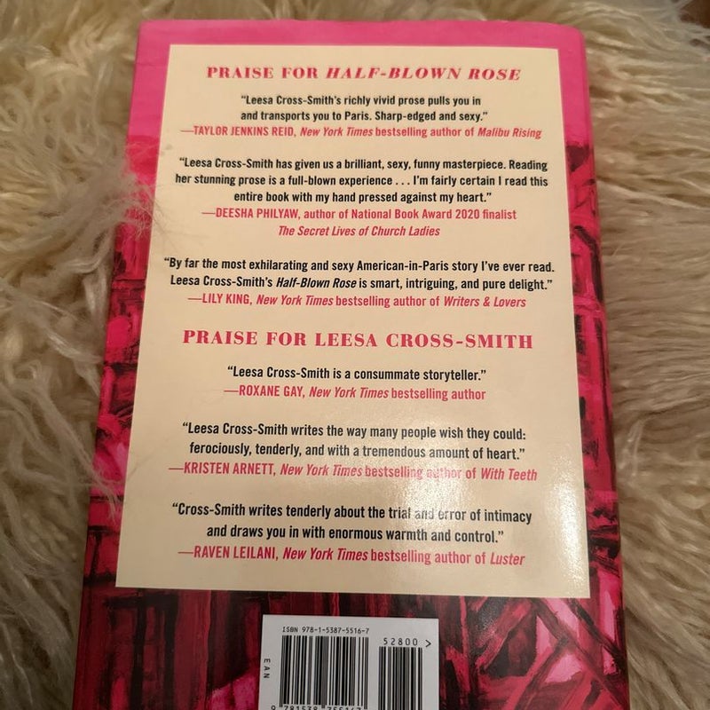 Half-Blown Rose by Leesa Cross-Smith