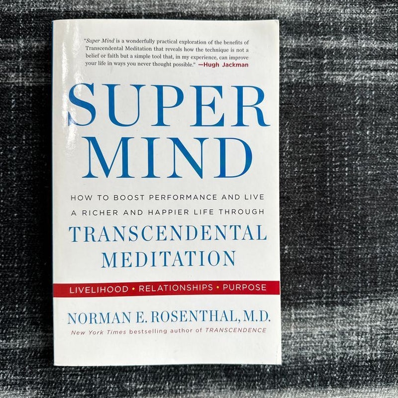 Super Mind by Norman E. Rosenthal, Paperback | Pangobooks