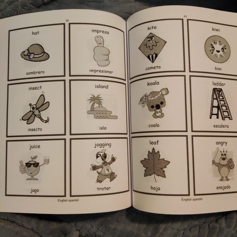 English Spanish 500 Flashcards with Pictures for Babies by Julie Brighter