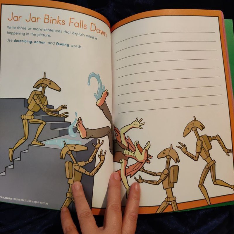 Star Wars Workbook: 2nd Grade Writing by Workman Publishing