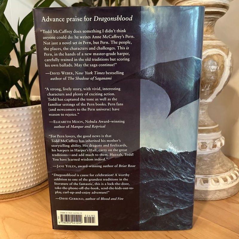 Dragonsblood by Todd J. McCaffrey