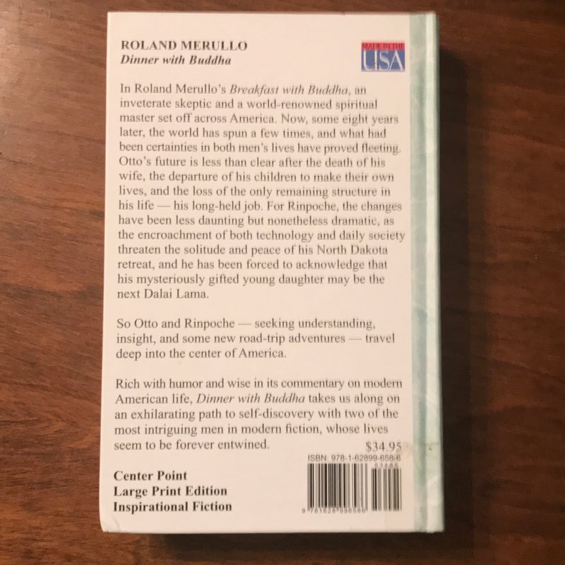 Dinner with Buddha by Roland Merullo