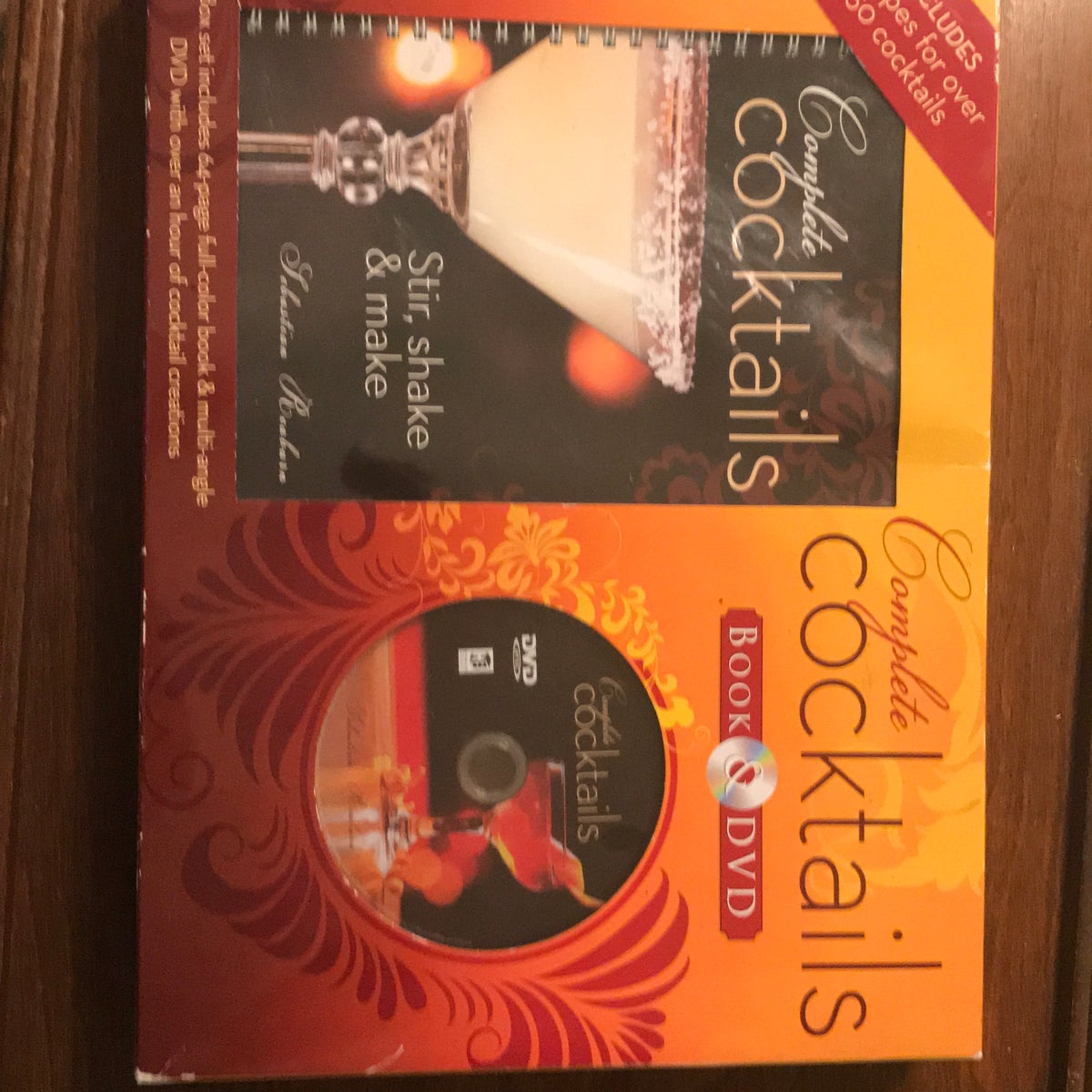 Complete Cocktails Book and Dvd by Sebastian Reaburn