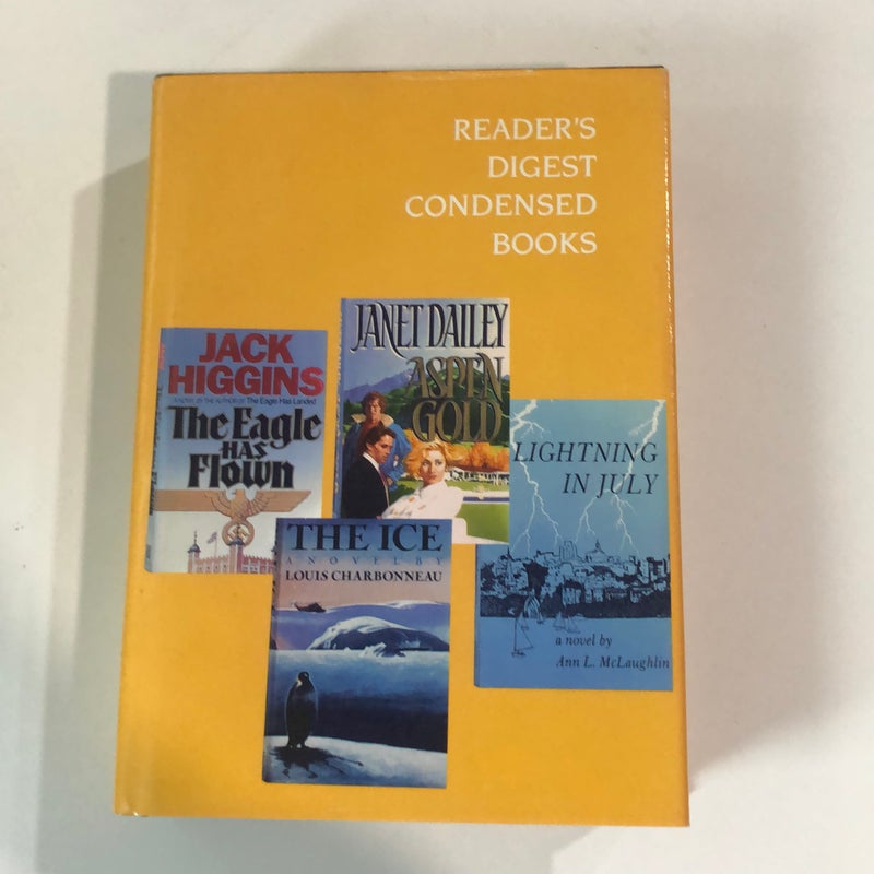 Reader’s Digest Condensed Books by Jack Higgins; Louis Charbonneau ...