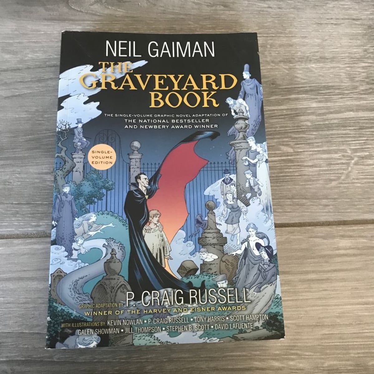 The Graveyard Book Graphic Novel Single Volume