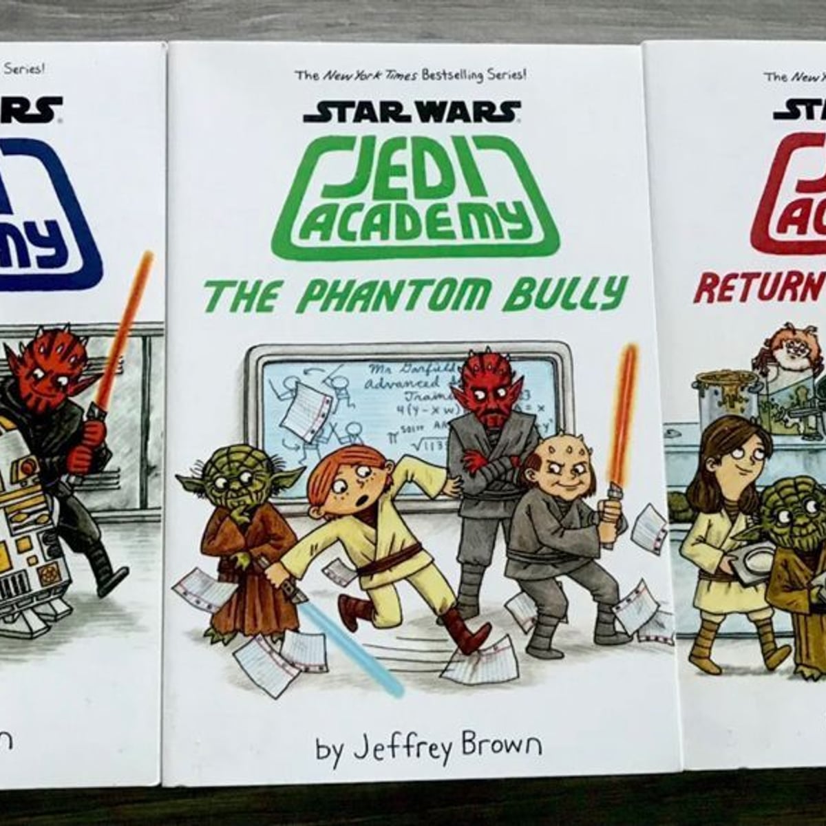 Lot Of (3) Star Wars Jedi Academy - Paperback, Kids Fantasy Graphic ...