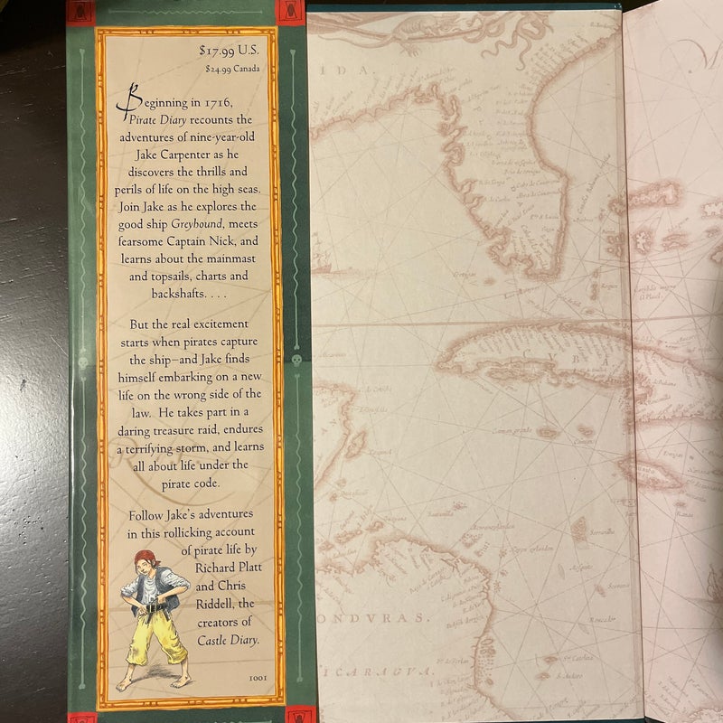 Pirate Diary by Richard Platt; Chris Riddell (Illustrator)