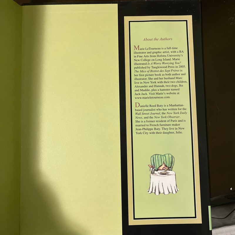 The Mice of Bistrot des Sept Frères by Danielle Reed Baty