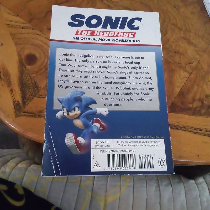 Sonic the Hedgehog: the Official Movie Novelization by Kiel Phegley ...