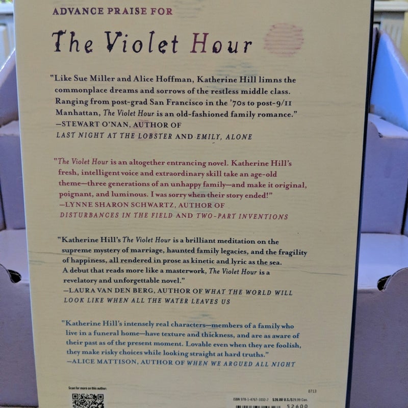 The Violet Hour by Katherine Hill | Pangobooks
