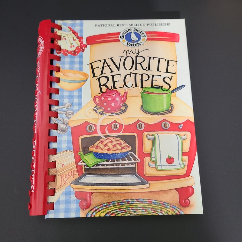 Gooseberry Patch My Favorite Recipes by Gooseberry Patch, Hardcover ...