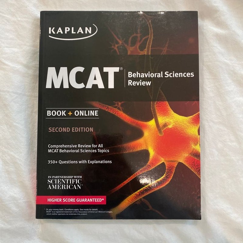 Kaplan MCAT Behavioral Sciences Review by Kaplan