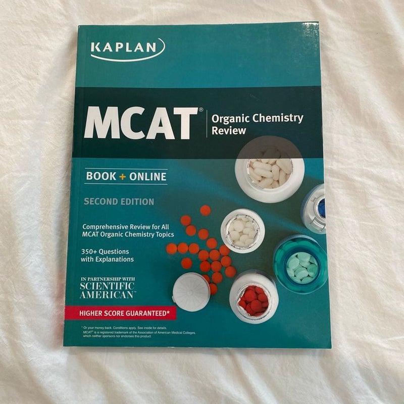 Kaplan MCAT Organic Chemistry Review by Kaplan Kaplan MCAT Organic Chemistry Review by Kaplan