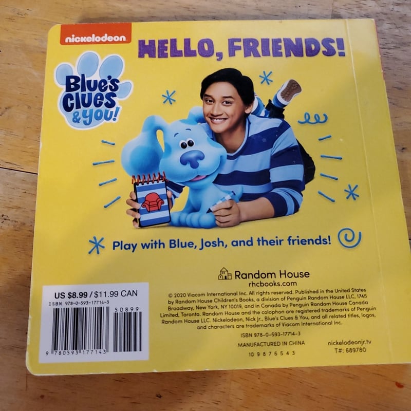 Hello, Friends! (Blue's Clues and You) by Random House | Pangobooks