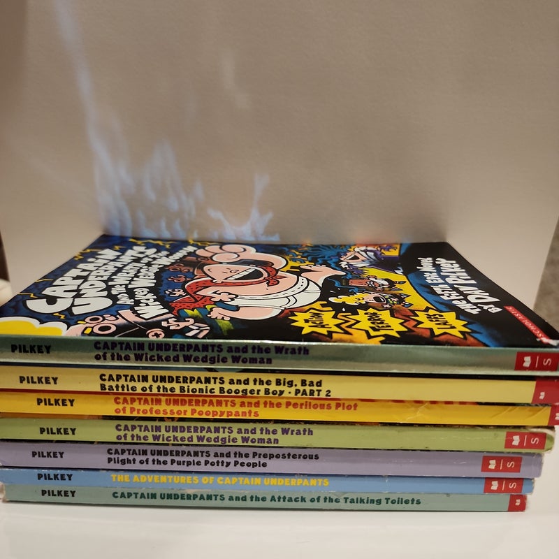 Captain Underpants Book Bundle by Dav Pilkey, Paperback | Pangobooks
