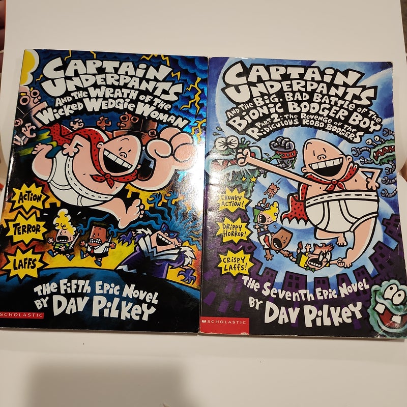 Captain Underpants Book Bundle by Dav Pilkey, Paperback | Pangobooks