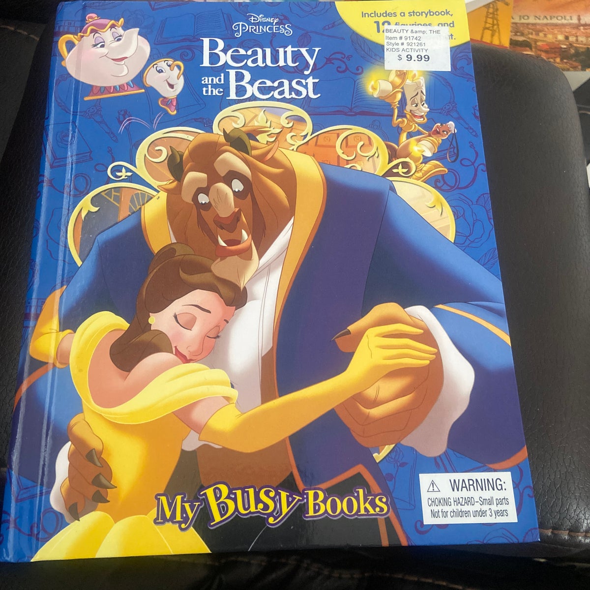 DISNEY BEAUTY and the BEAST MY BUSY BOOK by Phidal Publishing Inc.