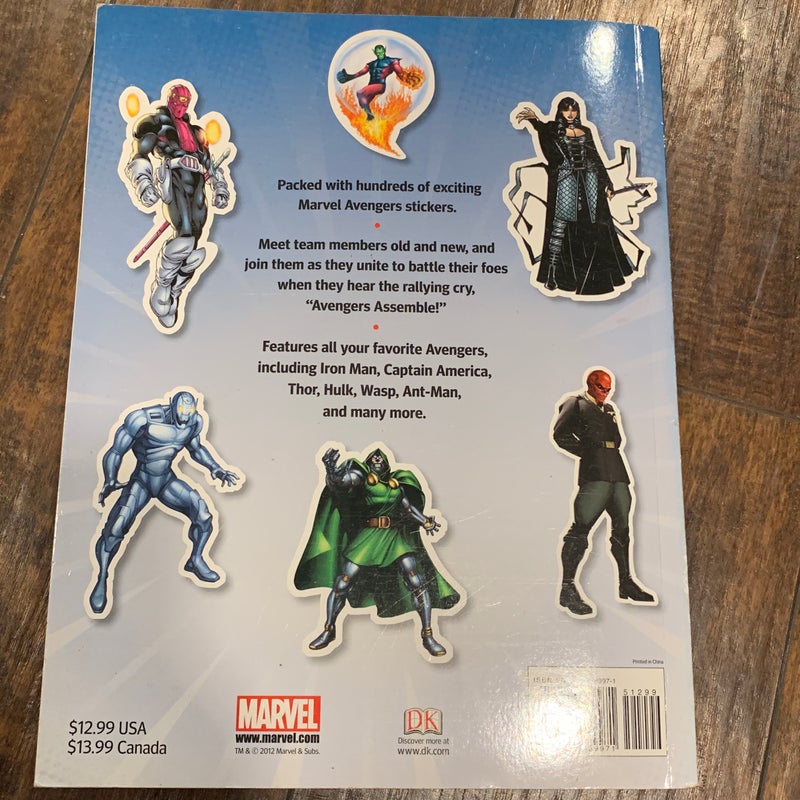 Ultimate Sticker Collection: Marvel Avengers: Avengers Assemble! by DK ...