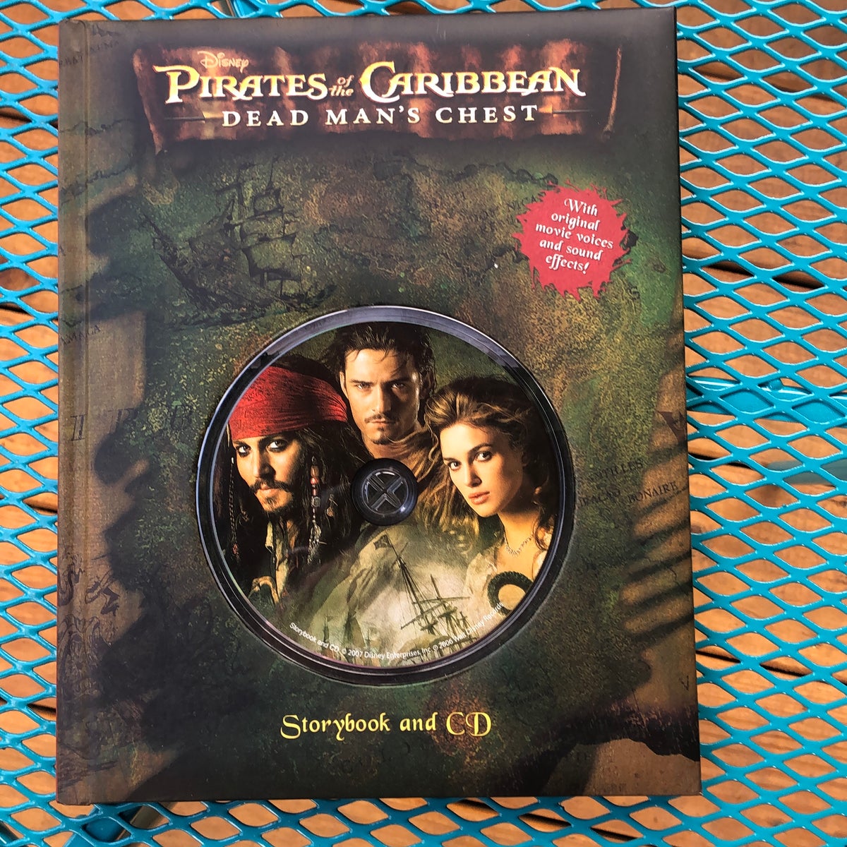 Pirates of the Caribbean: Dead Man's Chest Storybook and CD by Disney Books