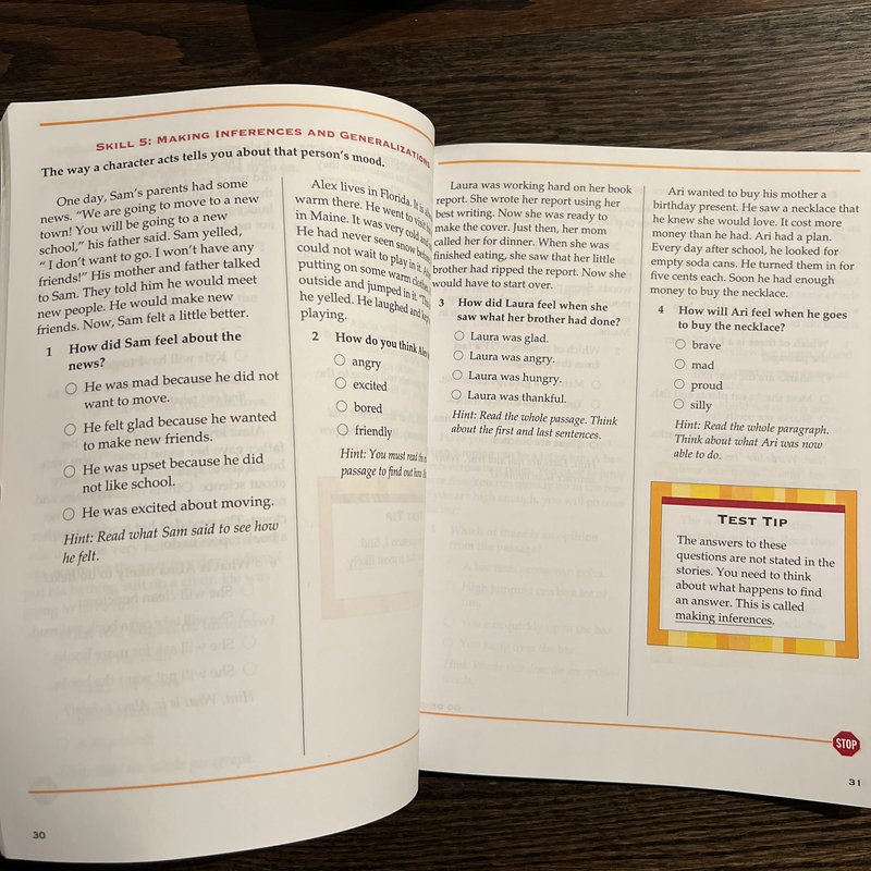 Test Prep: Grade 2 (Flash Kids Harcourt Family Learning) by Flash Kids ...