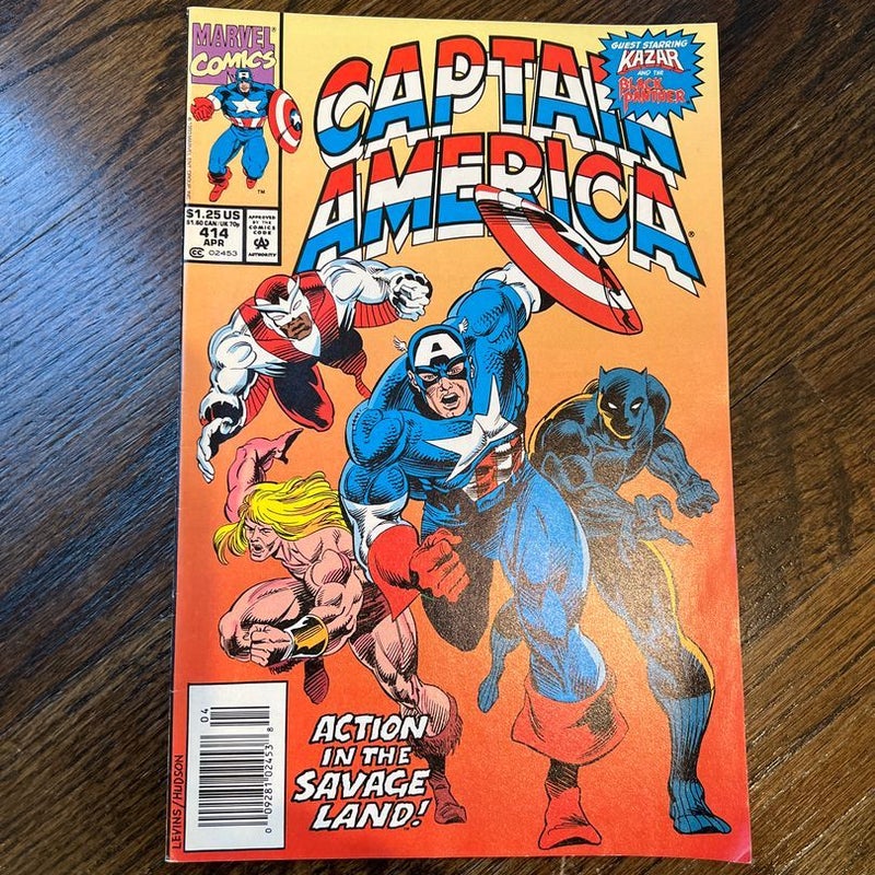 Captain America #414 Apr by Marvel comics, Paperback | Pangobooks
