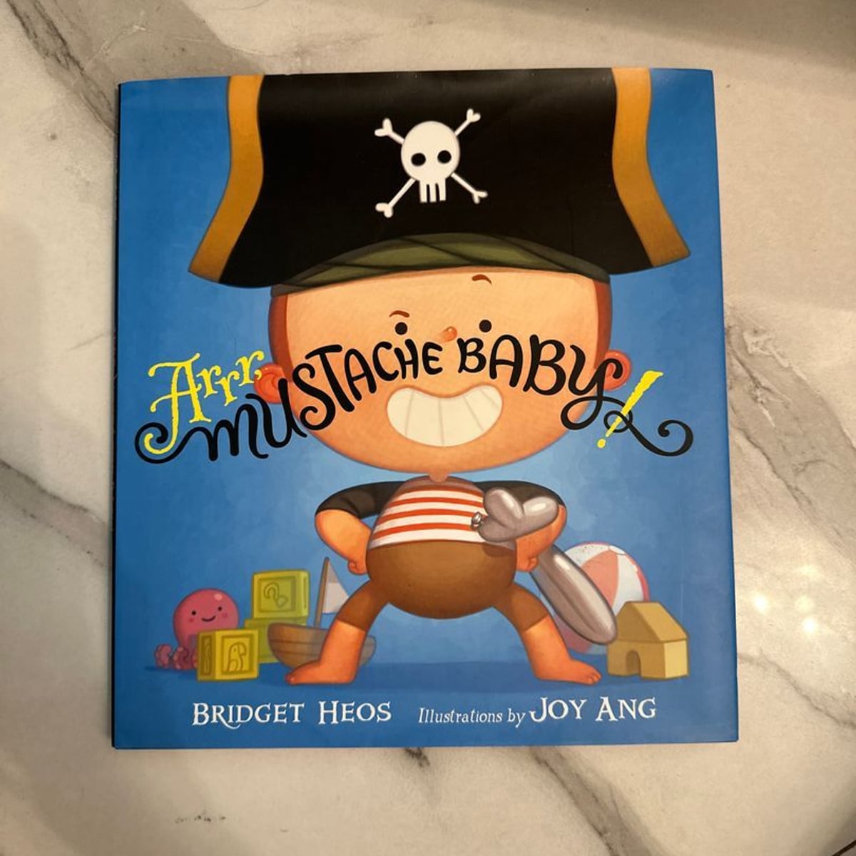 Arrr, Mustache Baby! by Bridget Heos