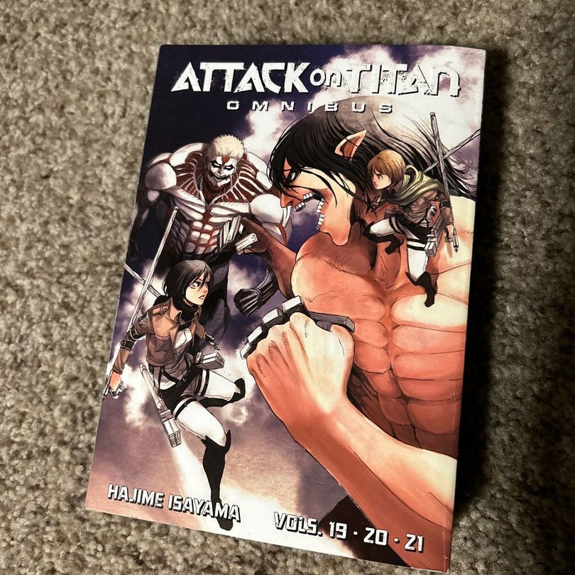 Attack on Titan Omnibus 7 (Vol. 19-21) by Hajime Isayama