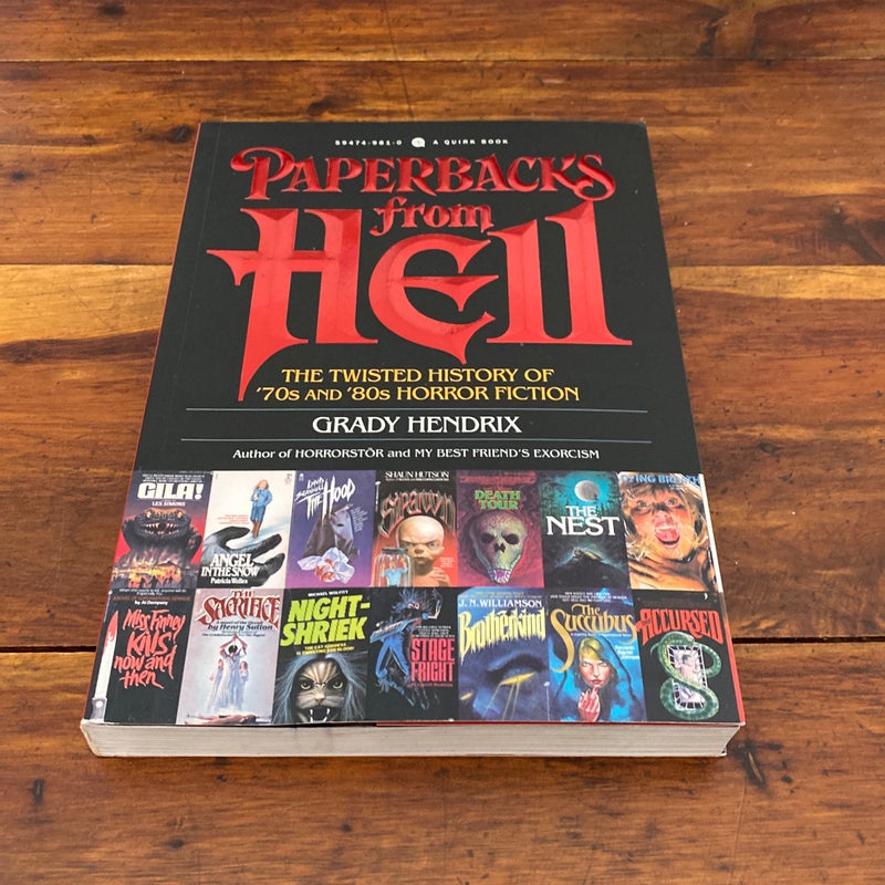 Paperbacks from Hell by Grady Hendrix