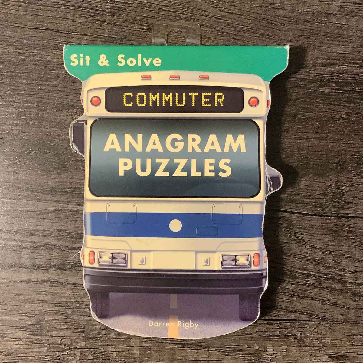 Sit and Solve Commuter Anagram Puzzles by Darren Rigby