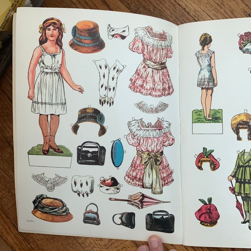 Antique Paper Dolls by Epinal