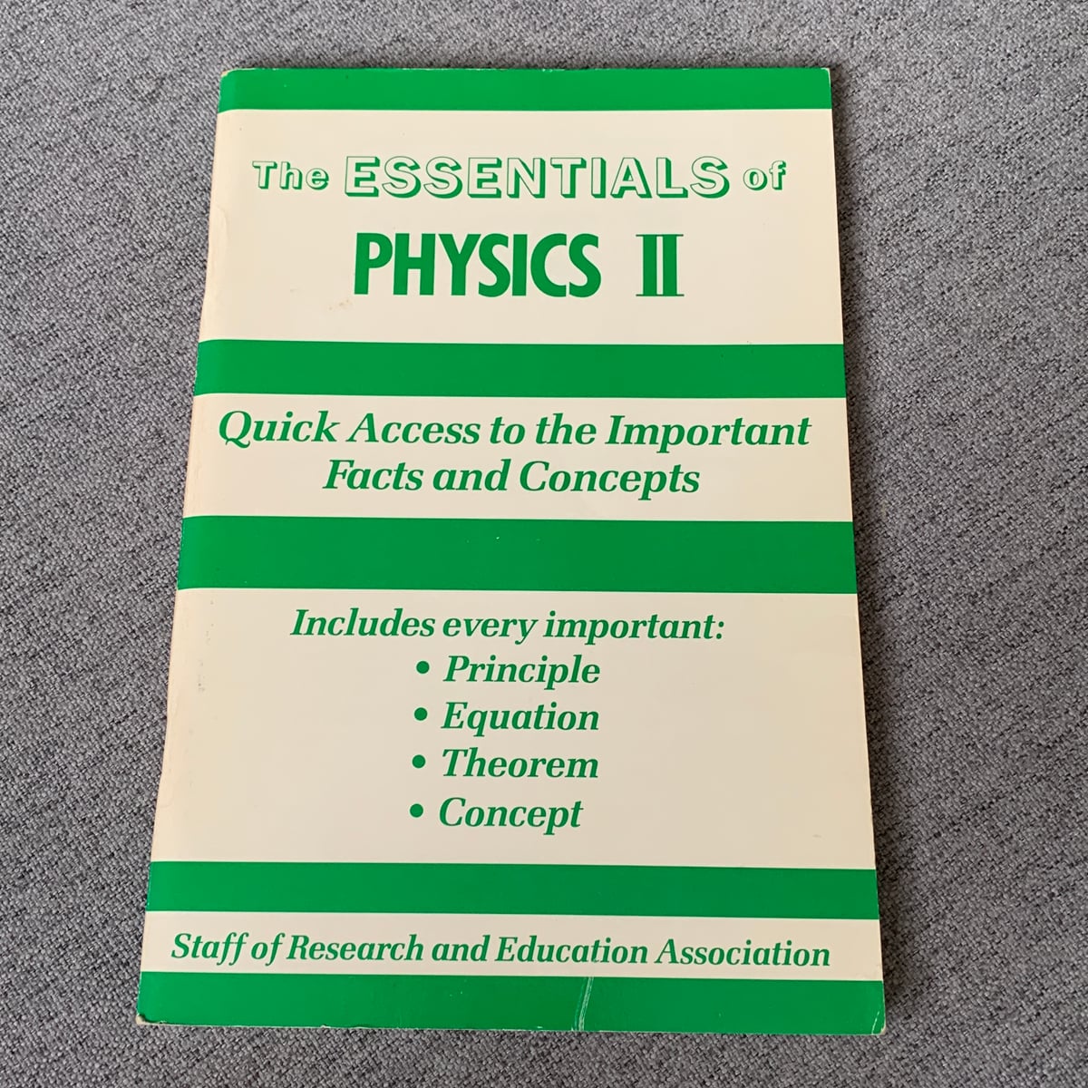 Physics II Essentials by M. Fogiel